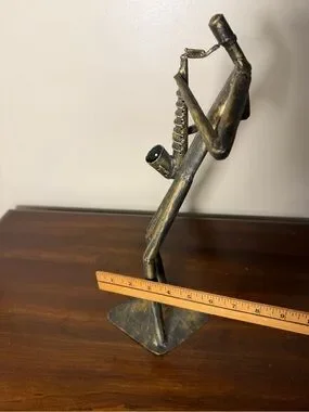 Z Gallerie | Accents | Z Gallerie Brutalist Style Saxophone Player Tube ...
